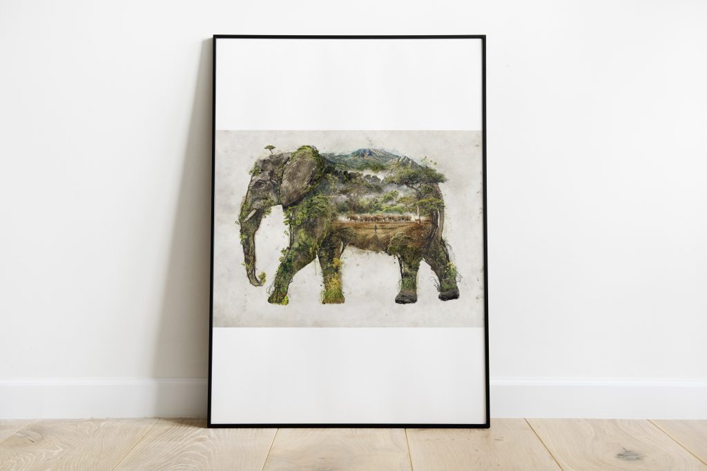 African Elephant Poster | Swag Shirts