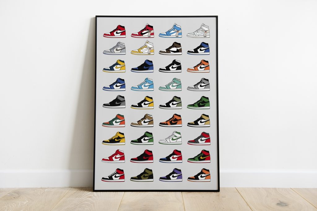 Jordan 1 Poster | Swag Shirts