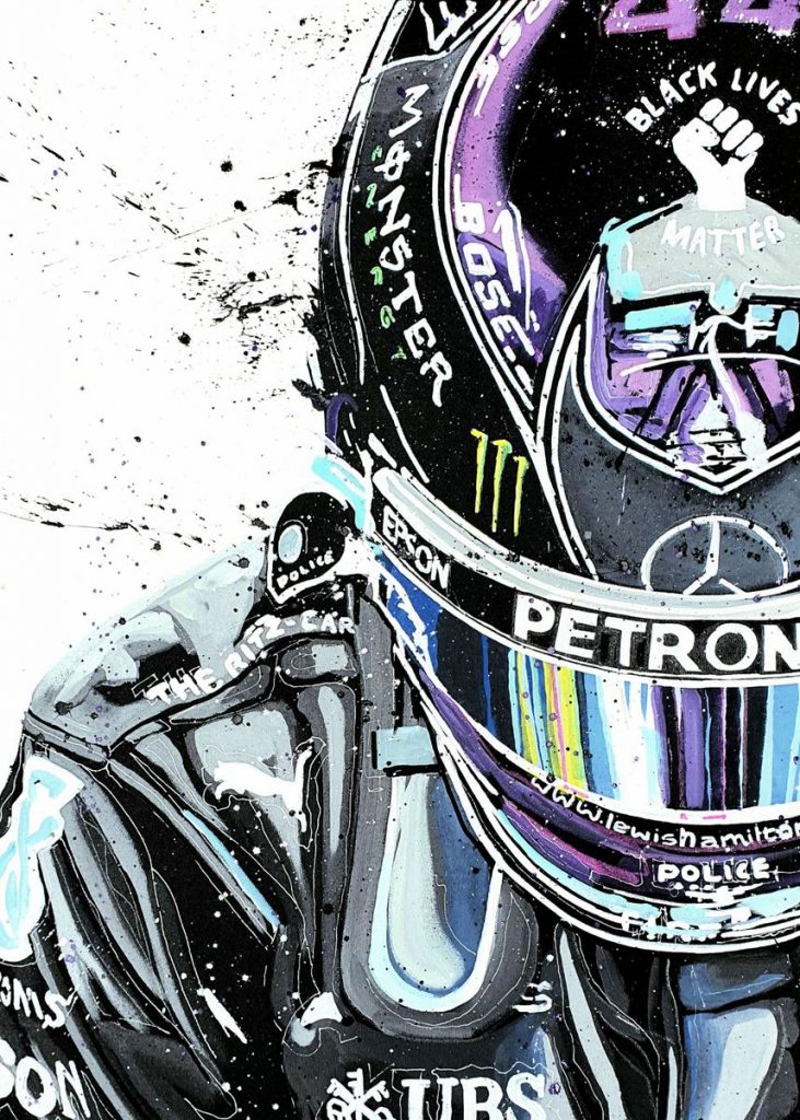 Lewis Hamilton 201 Poster | Swag Shirts