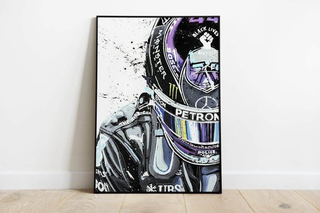 Lewis Hamilton 201 Poster | Swag Shirts