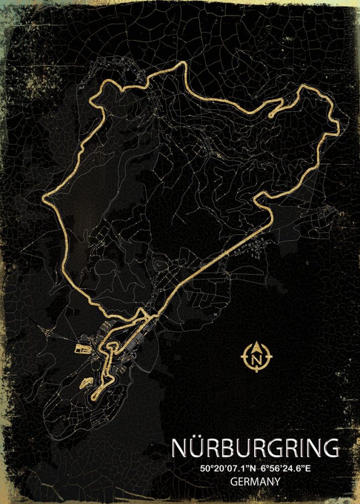 NURBURGRING Poster | Swag Shirts
