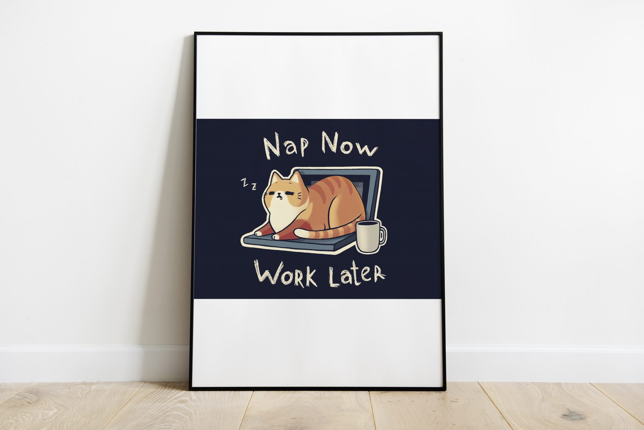 Nap Cat Poster | Swag Shirts