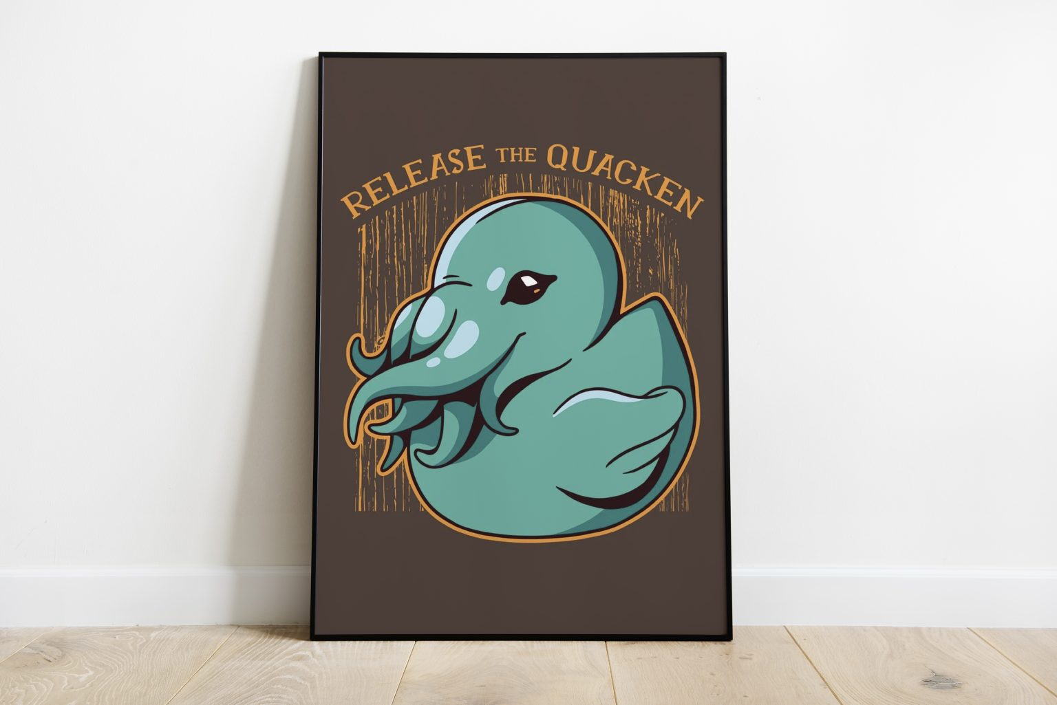Release The Quacken Poster | Swag Shirts