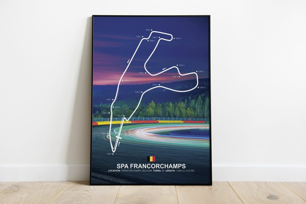 Spa Francorchamps Poster | Swag Shirts