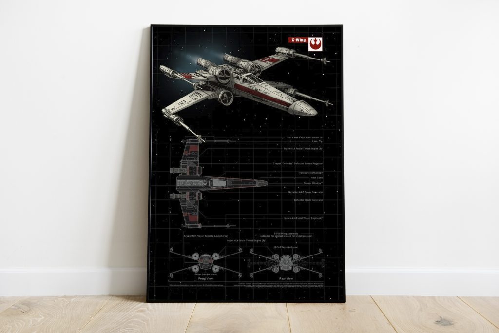 X Wing Poster | Swag Shirts