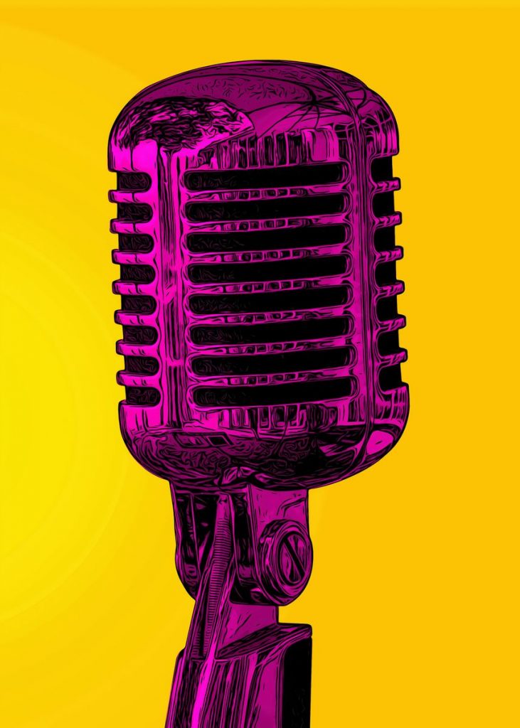 Microphone Poster | Swag Shirts
