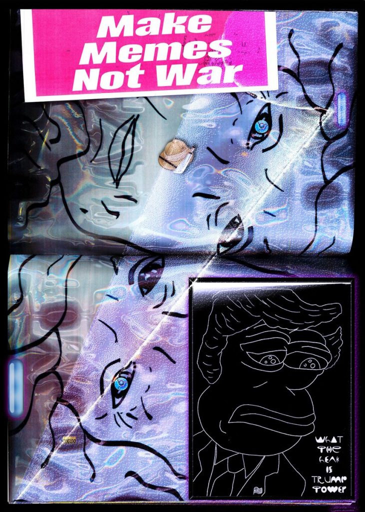 Make Memes Not War Poster | Swag Shirts