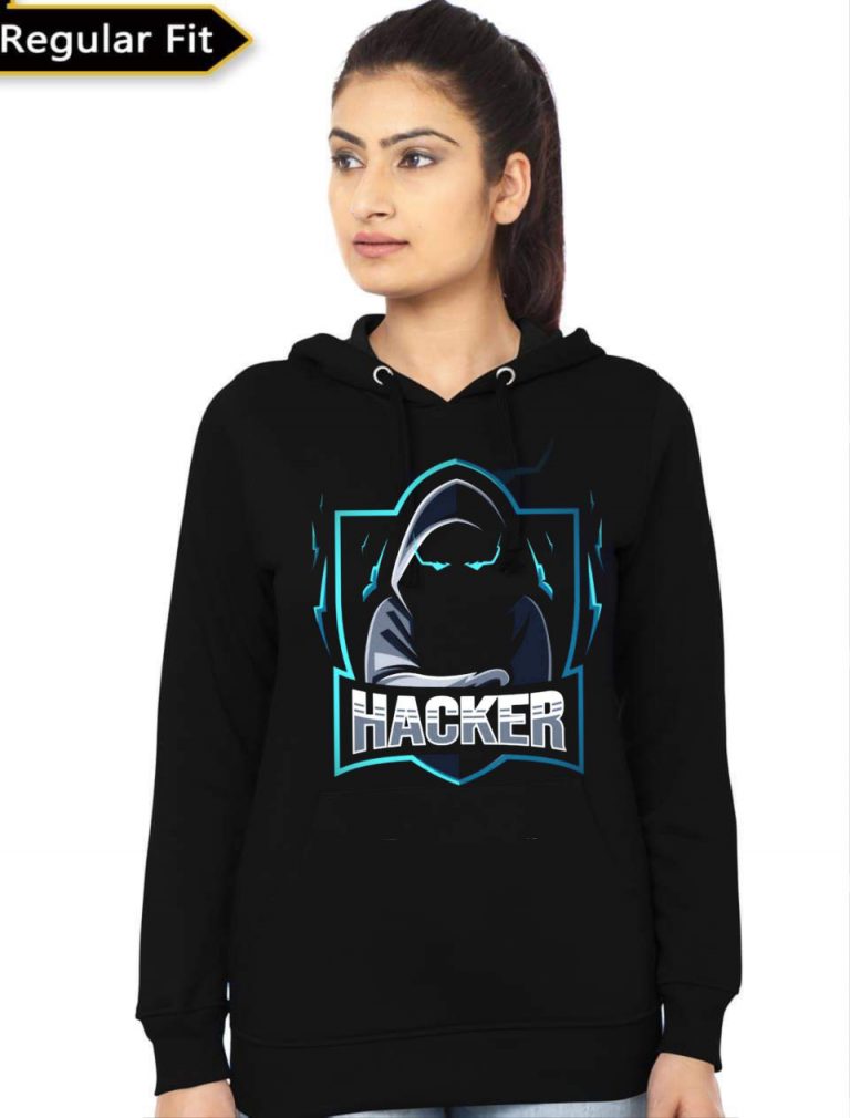 Hacker Girls Hoodie | Swag Shirts