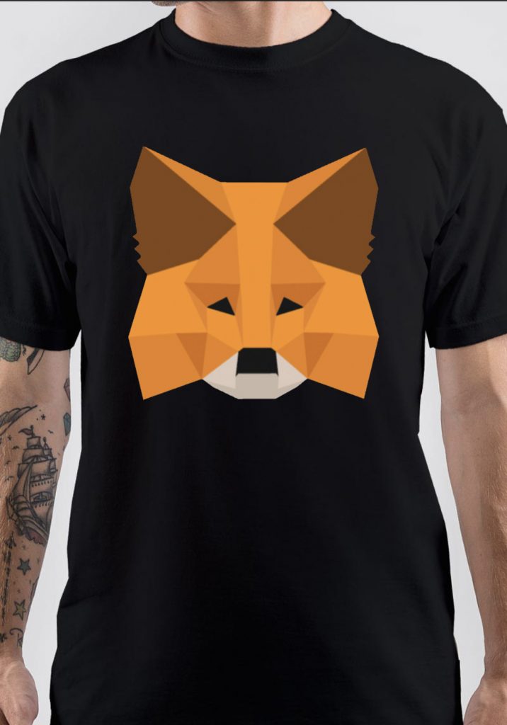 MetaMask Black T-Shirt | Swag Shirts