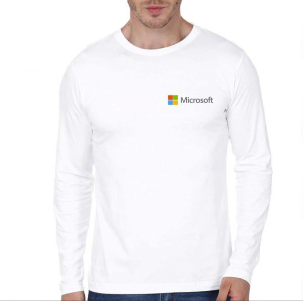 Microsoft Full Sleeve T-Shirt | Swag Shirts