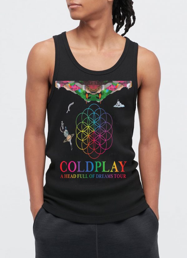 Coldplay Band Tank Top | Swag Shirts