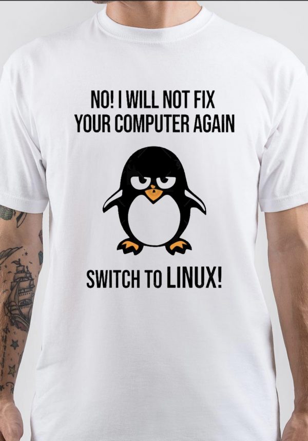Fedora Linux T-Shirt | Swag Shirts