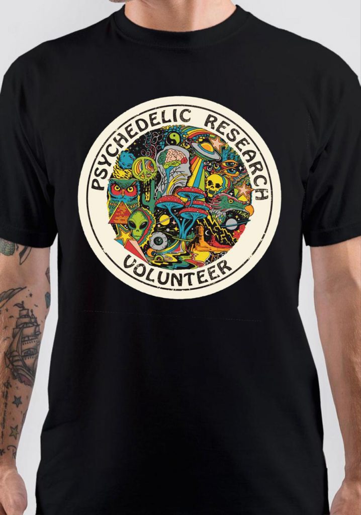 Psychedelic Research Volunteer T-Shirt | Swag Shirts