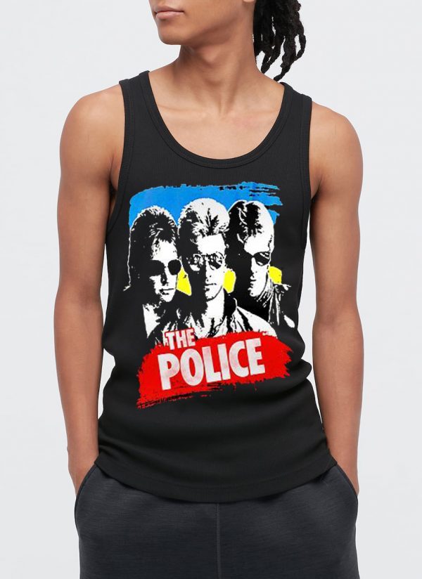 The Police Band Tank Top | Swag Shirts