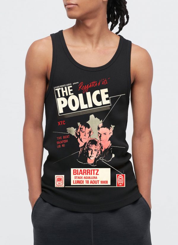 The Police Band Tank Top | Swag Shirts