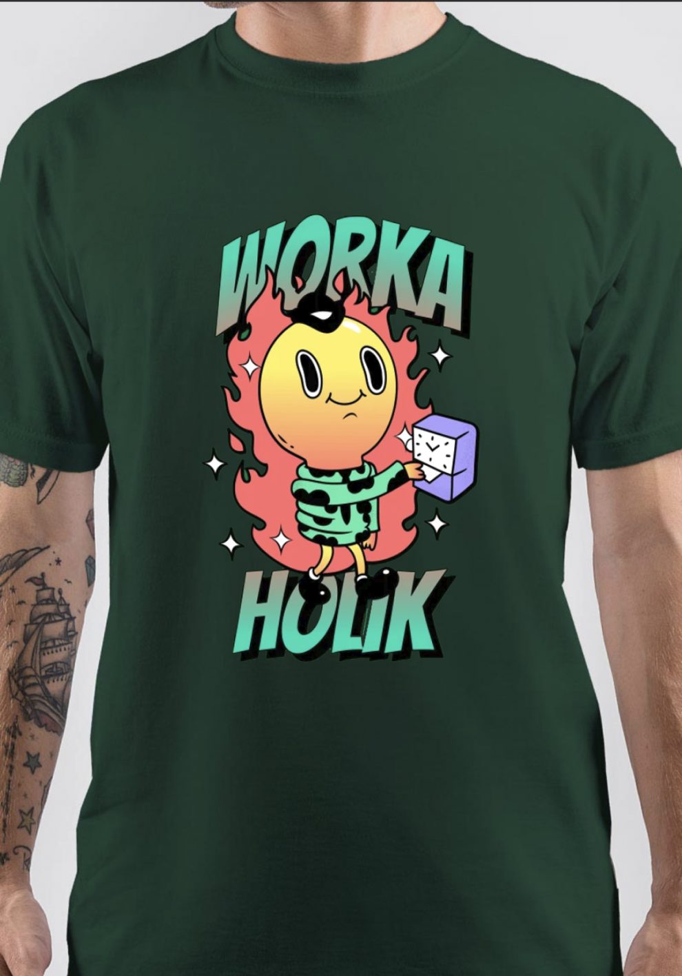Workaholic T-Shirt - Swag Shirts