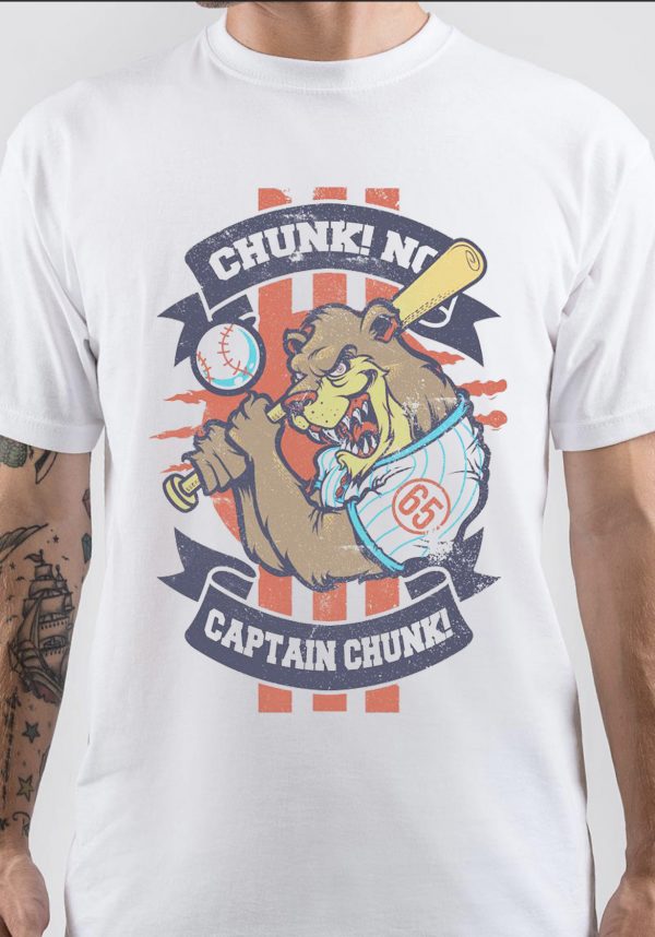 Chunk No Captain Chunk T-Shirt | Swag Shirts