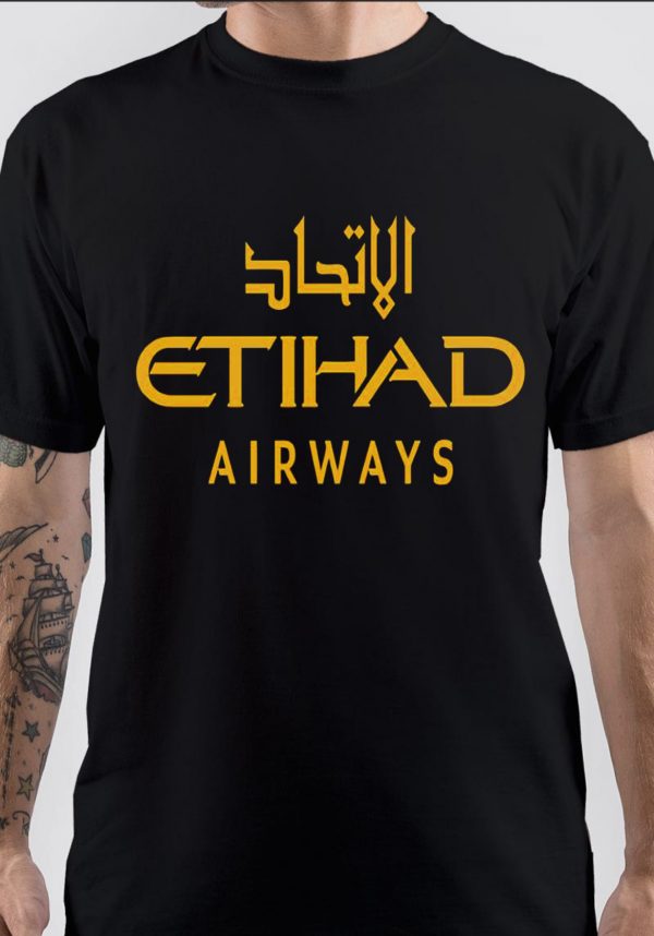 Etihad Airways T-Shirt | Swag Shirts