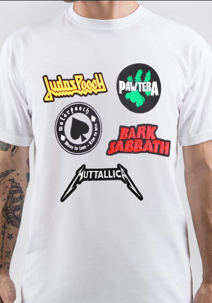 Metal Patches T-Shirt | Swag Shirts