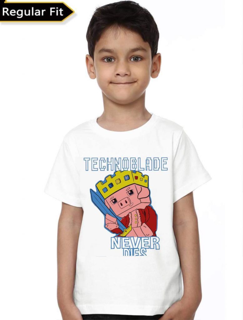 Technoblade Never Dies Kids T-Shirt | Swag Shirts