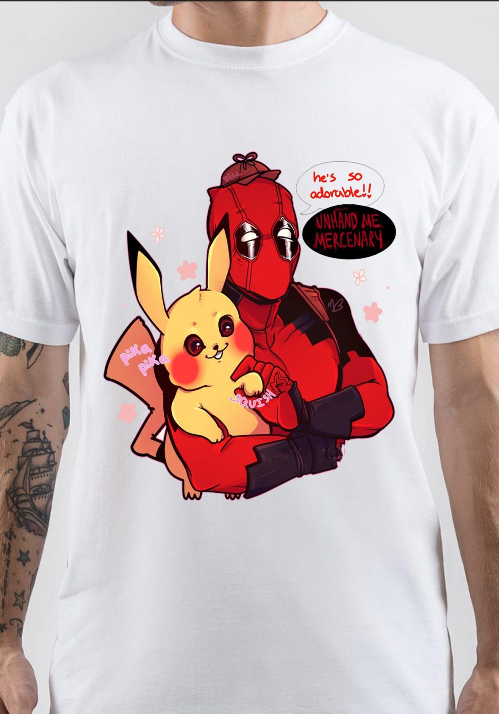 Deadpool Pikachu T-Shirt | Swag Shirts
