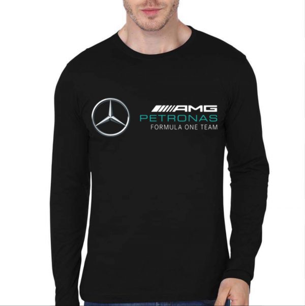 Mercedes AMG Petronas F1 Full Sleeve T-Shirt | Swag Shirts