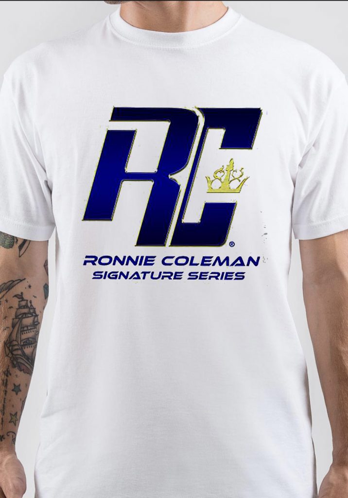 Ronnie Coleman White T-Shirts | Swag Shirts