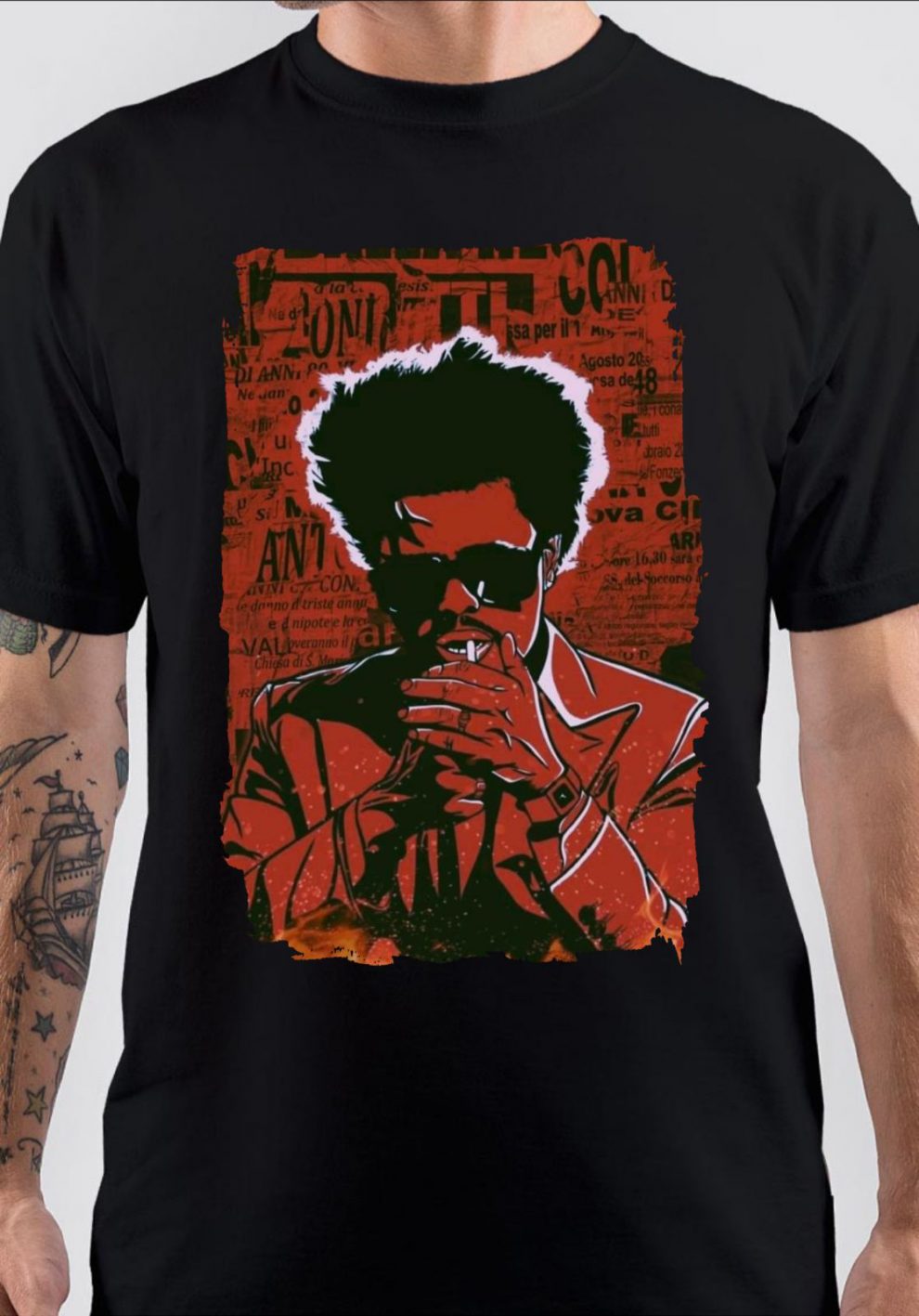 The Weeknd Black T-Shirt | Swag Shirts