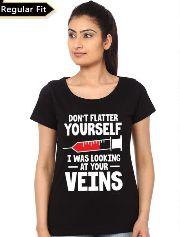 Don’t Flatter Yourself Girls T-Shirt | Swag Shirts