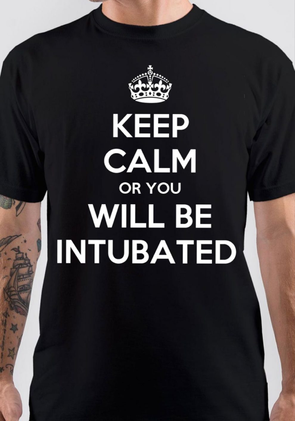 Keep Calm And Intubate T-Shirt - Swag Shirts