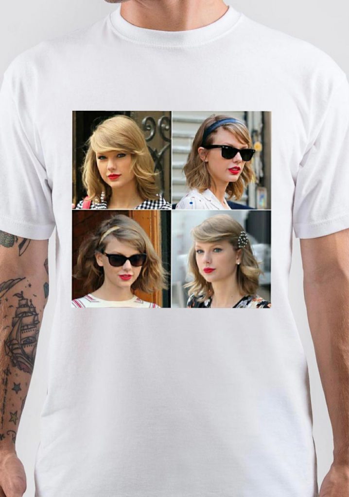 Taylor Swift White T-Shirt | Swag Shirts