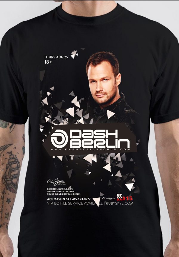 Dash Berlin T-Shirt | Swag Shirts