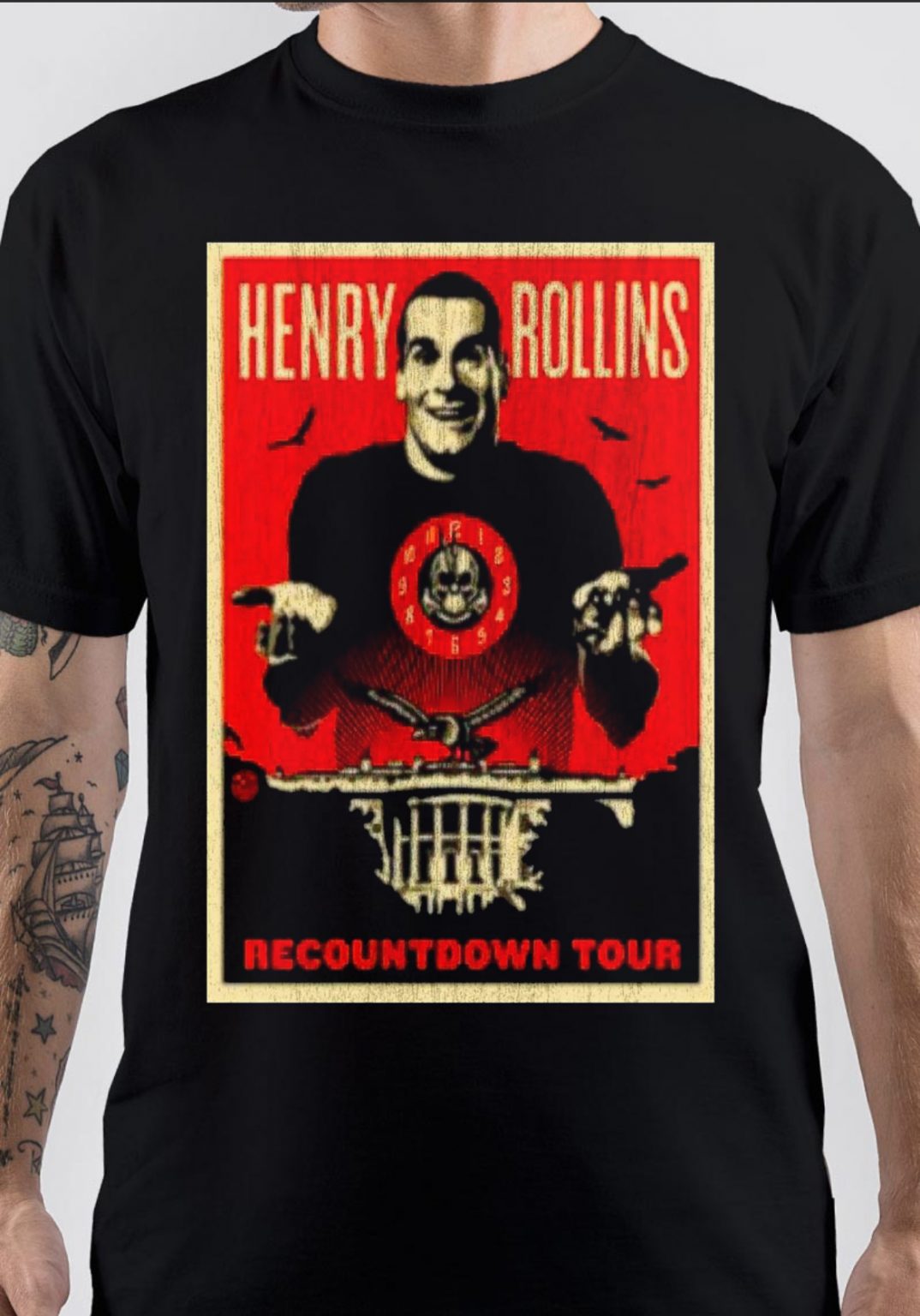 Henry Rollins T-Shirt | Swag Shirts