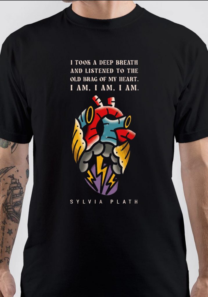 Sylvia Plath T-Shirt | Swag Shirts
