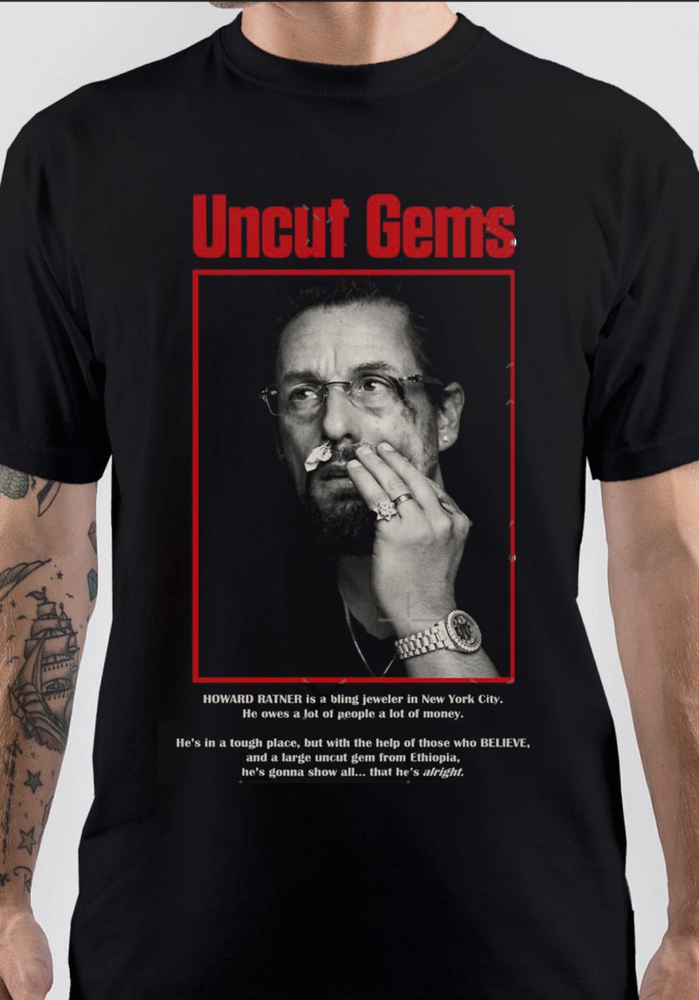 Uncut Gems T-Shirt - Swag Shirts