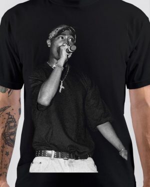 Tupac Shakur White T-Shirt - Swag Shirts