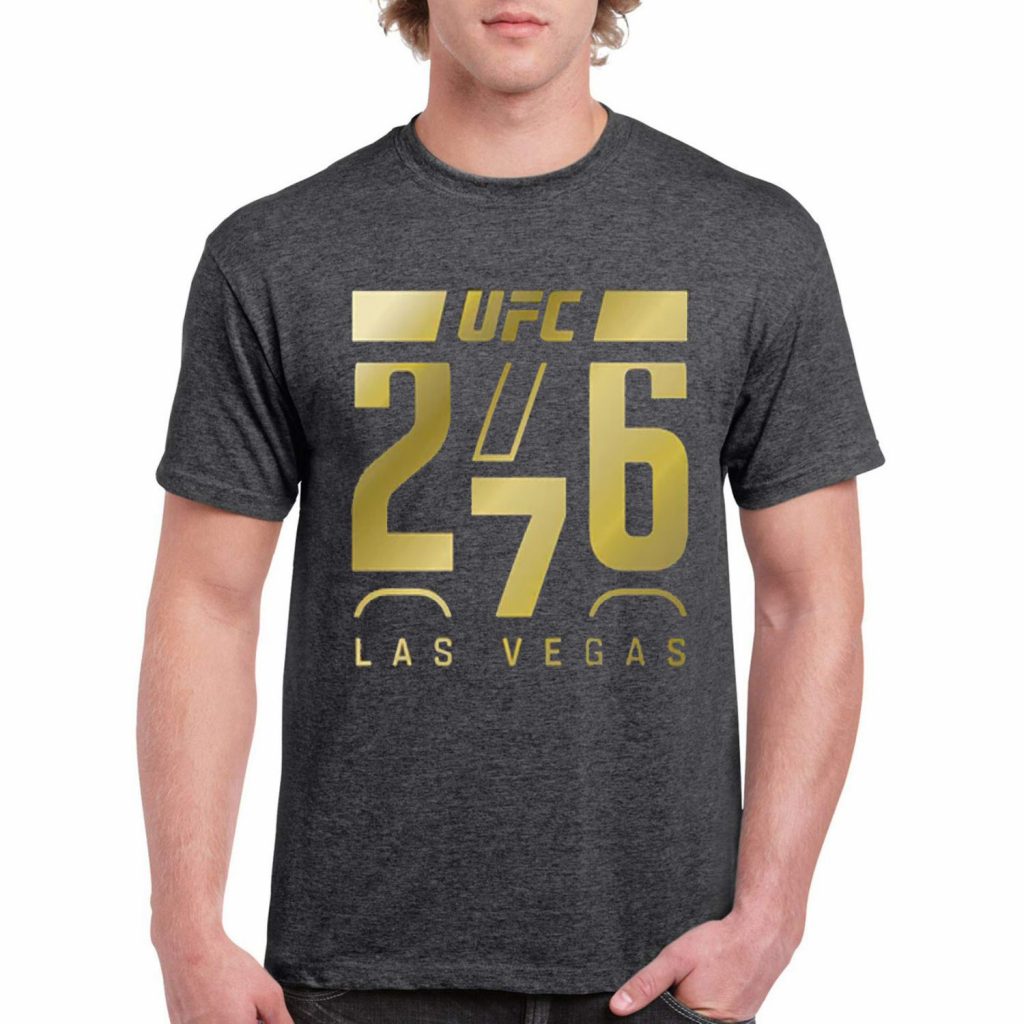 276 METALLIC GOLD LOGO T-SHIRT | Swag Shirts
