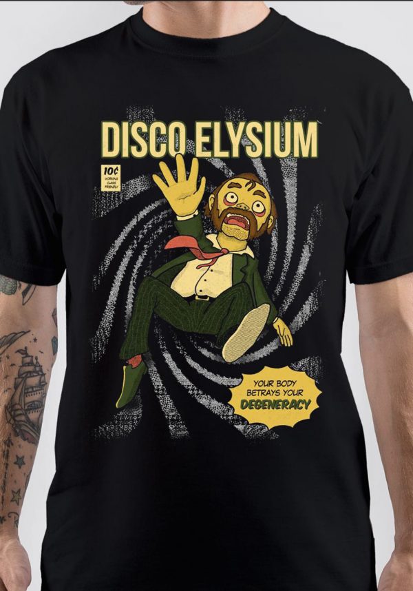 Disco Elysium T-Shirt | Swag Shirts