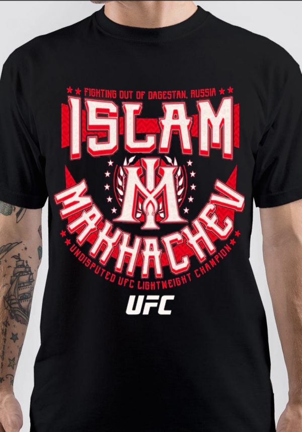 ISLAM MAKHACHEV CREST T-SHIRT | Swag Shirts