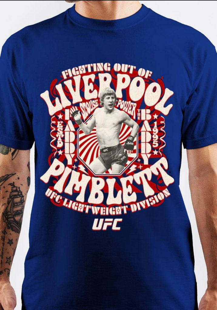 PADDY PIMBLETT SCOUSE POWER T-SHIRT | Swag Shirts