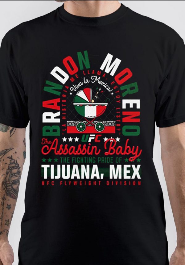UFC BRANDON MORENO QUOTE T-SHIRT | Swag Shirts