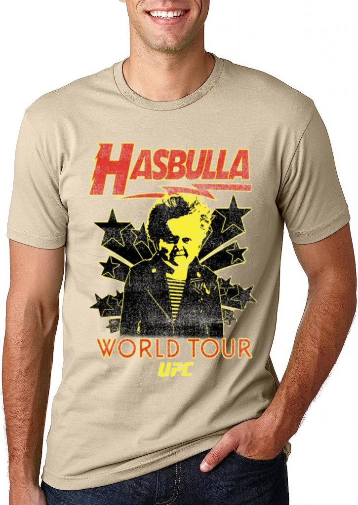 UFC HASBULLA WORLD TOUR T-SHIRT | Swag Shirts