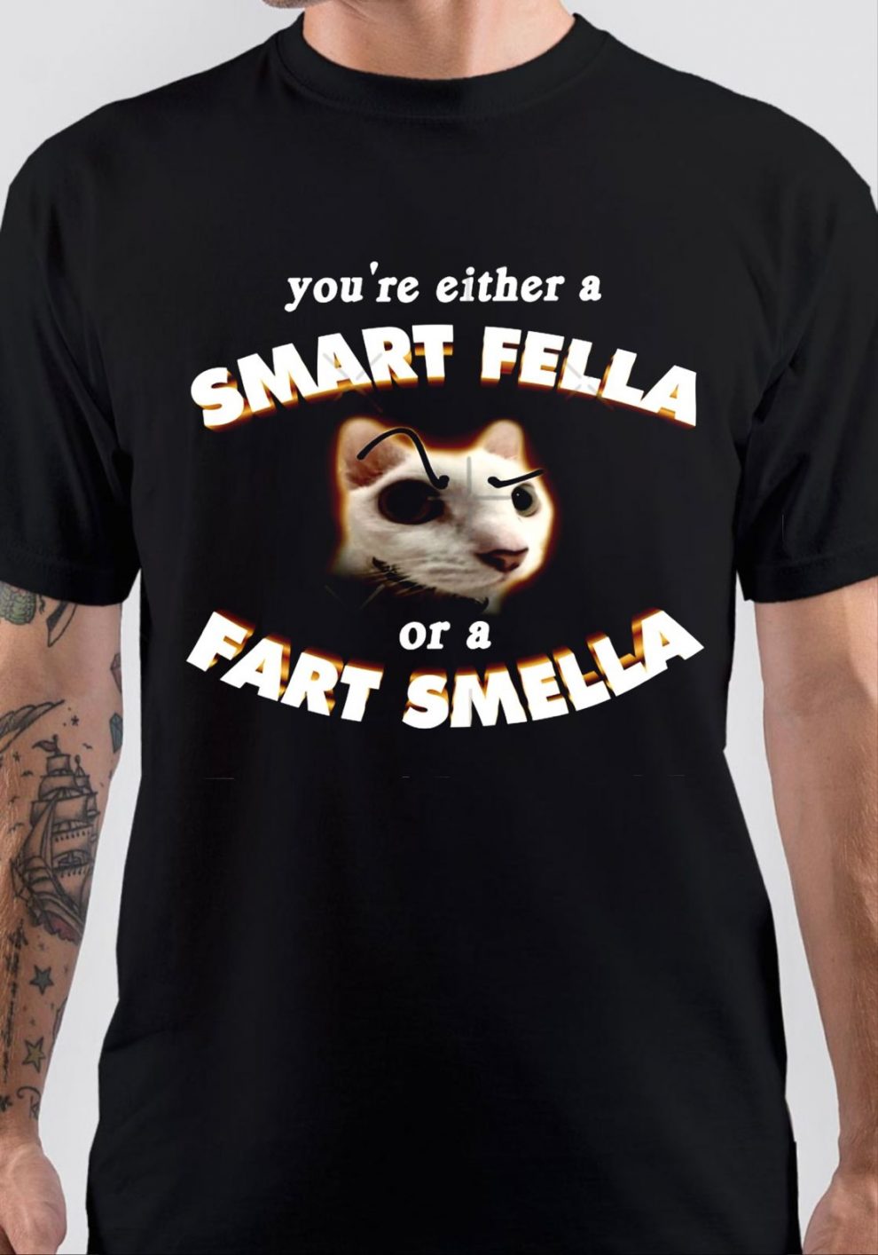 Smart Fella Fart Smella T-Shirt | Swag Shirts