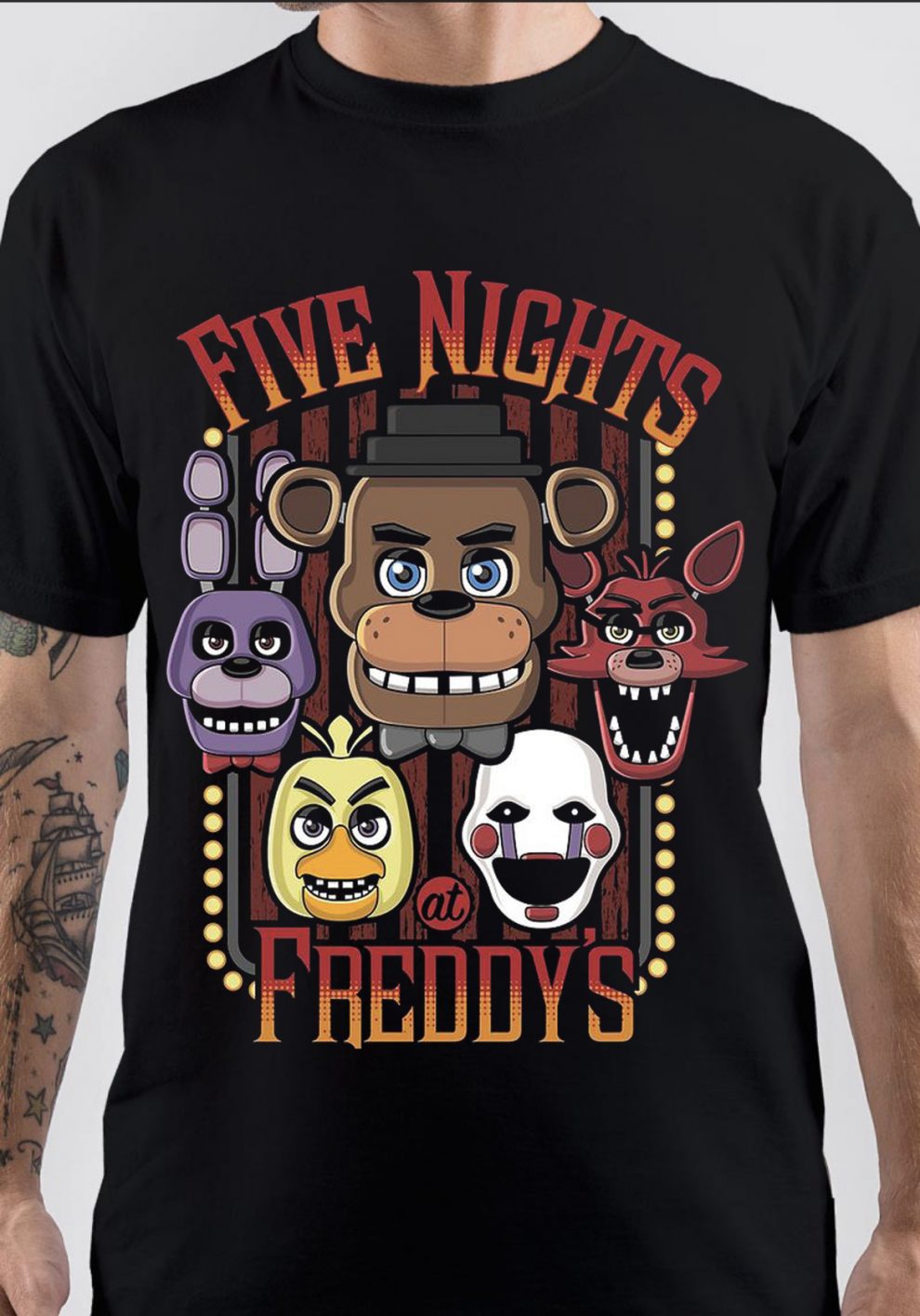 Five Nights At Freddy's T-Shirt | Swag Shirts