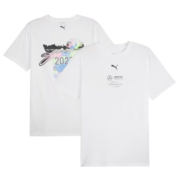 Mercedes F1 2023 Singapore Edition T-Shirt | Swag Shirts