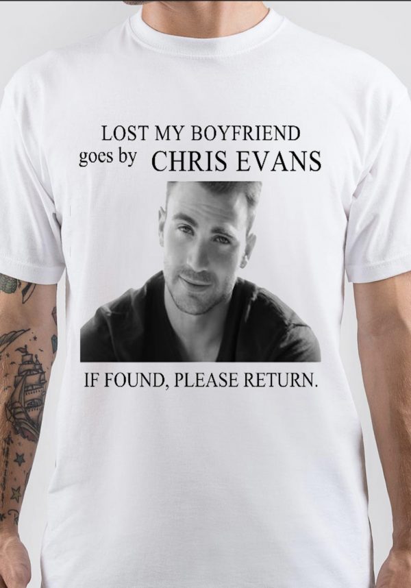 Chris Evans T-Shirt | Swag Shirts