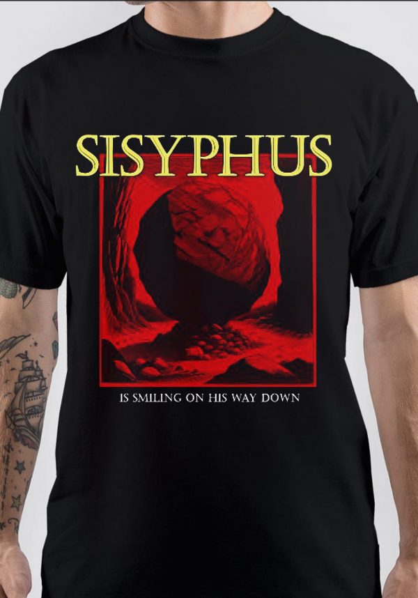 Sisyphus Happy T-Shirt | Swag Shirts