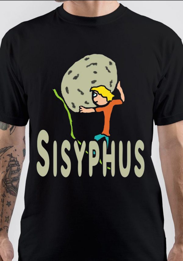 Sisyphus Happy T-Shirt | Swag Shirts