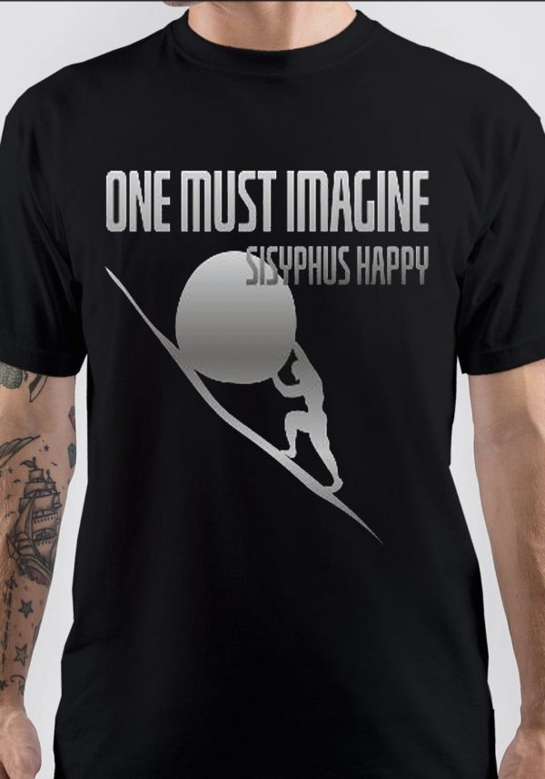 Sisyphus Happy T-Shirt | Swag Shirts