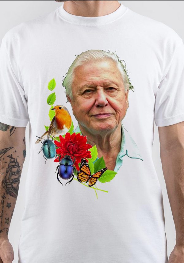 David Attenborough T-Shirt | Swag Shirts